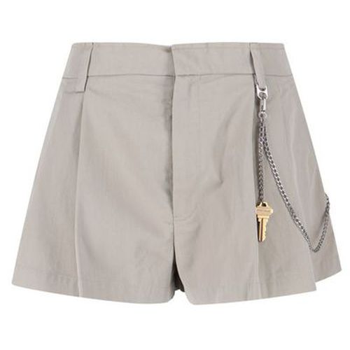 Alexander Wang | Alexander Wang Chain-Detailed Pleated Shorts | Realry