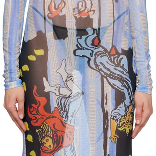 Feben | Multicolor Tower Maxi Dress