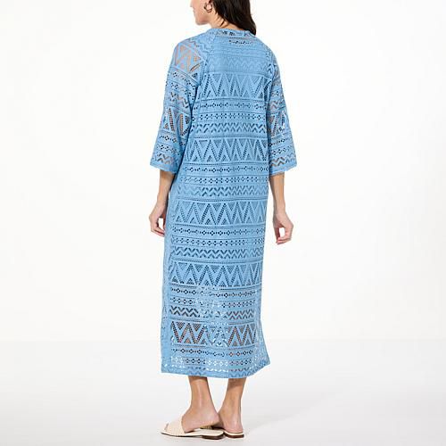 Colleen Lopez Collection | Colleen Lopez Crochet Vacation Maxi Dress ...