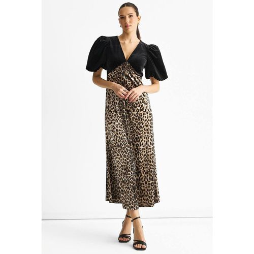 Gini London | Gini London Women's Black Velvet Contrast Top Ocassion ...