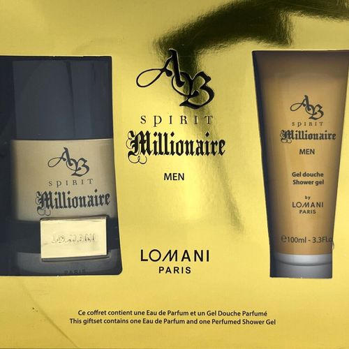 Lomani | Mens AB Spirit Millionaire Gift Set Fragrances 3610400037673 ...