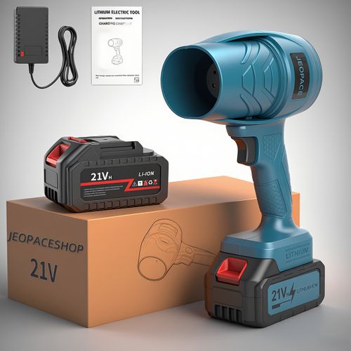 temu | TEMU Handheld Cordless Leaf Blower With Battery And Fast Charger ...