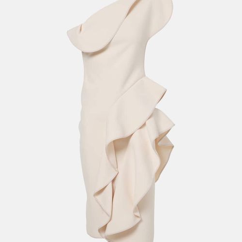 Maticevski | Maticevski Ruffled one-shoulder midi dress | Realry