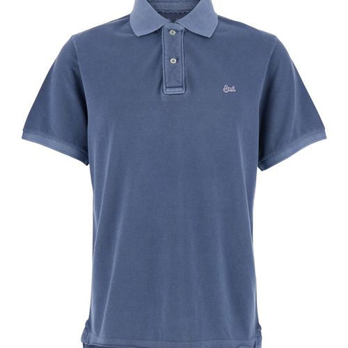 Erl | Polo Con Colletto Classico E Logo Lettering Sul Fronte In Cotone ...