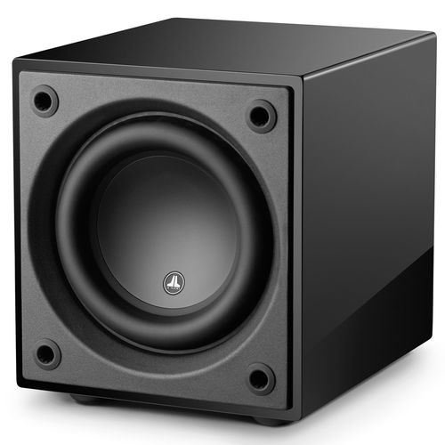 JL Audio | "Dominion d108 Black Gloss 8"" Powered Subwoofer" | Realry
