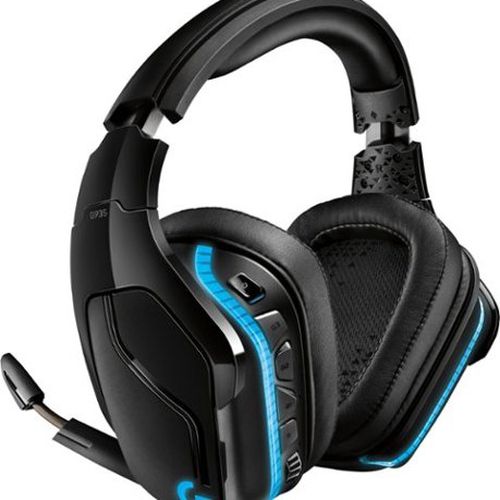 Logitech | G935 Wireless Gaming Headset for PC - Black/Blue | Realry