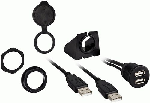 Metra | Dual USB Pass Through Extension | Realry