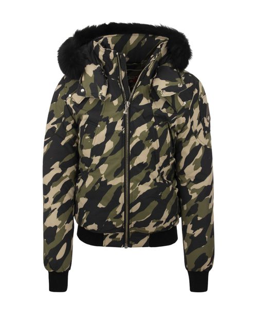 Moose Knuckles | Moose Knuckles Camouflage Printed Hooded Jacket | Realry