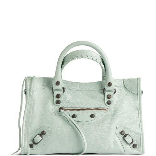 Balenciaga | Small Leather Le City Top-Handle Bag | Realry
