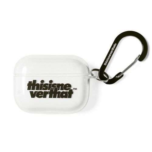 Thisisneverthat | OL-Logo AirPods Pro 1 Case Clear | Realry