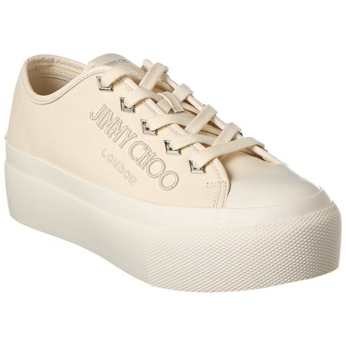 Jimmy Choo | Palma Maxi/F Canvas Sneaker | Realry