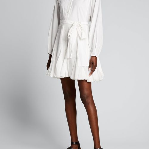 Rhode | Emma Dolman-Sleeve Button-Front Dress | Realry