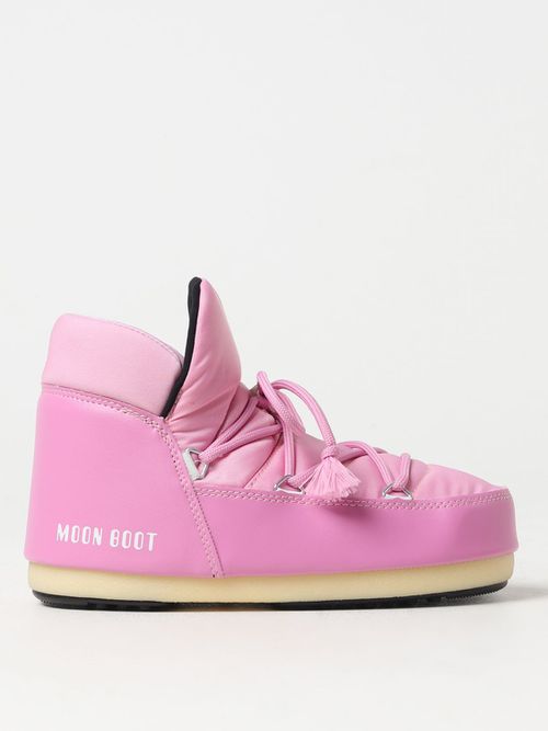 Moon Boot | Flat Ankle Boots Woman color Pink | Realry