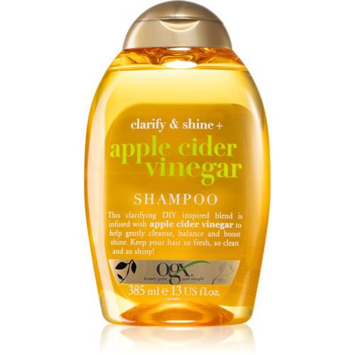 OGX | OGX Apple Cider Vinegar Cleansing Shampoo for Shiny and Soft Hair ...