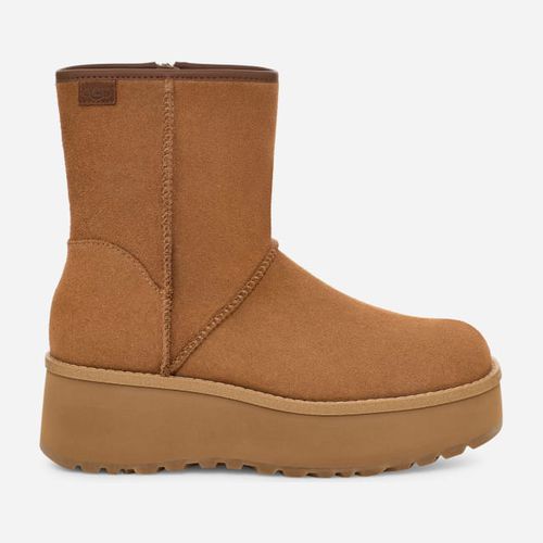 UGG | ® Women's Cityfunc Mid Leather Boots in Chestnut | Realry