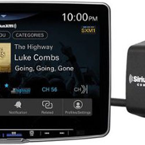 SiriusXM | Connect Satellite Radio Vehicle Tuner - Black - Black | Realry