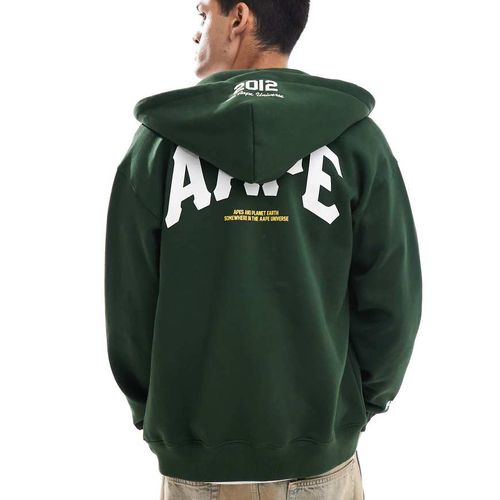 Aape By A Bathing Ape | AAPE by A Bathing Ape basic logo zip up hoodie ...