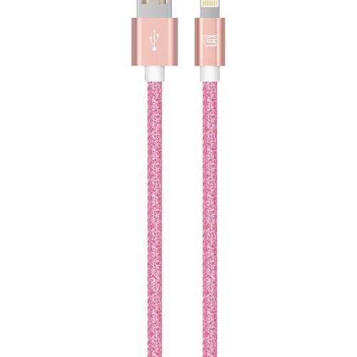 LAX Gadgets | Apple MFI Certified 6ft Glitter Lightning Cable | Realry