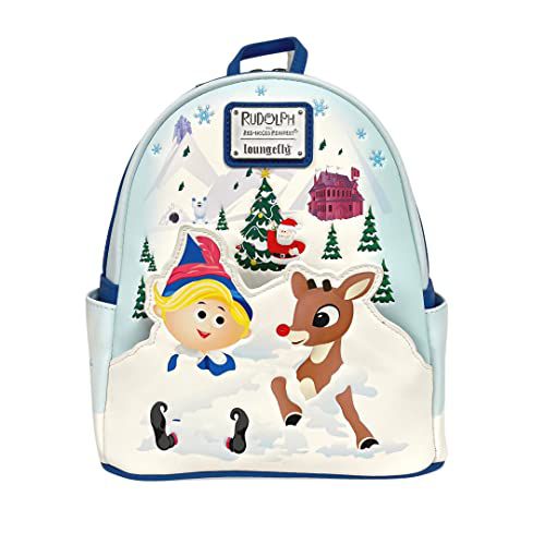 Loungefly | Loungefly Exclusive Rudolph and Hermey Double Strap ...