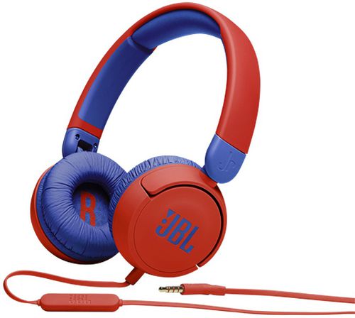 JBL | JR310 Red Kids Wired On-Ear Headphones | Realry