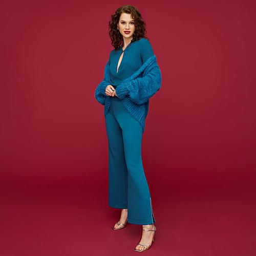 LB70 by Lloyd Boston | Every AngLL Twill Glimmer Mid-Rise Flare Pant ...