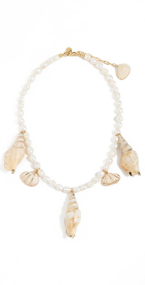 Mayamar | Mayamar Seashell Necklace Gold One Size | Realry