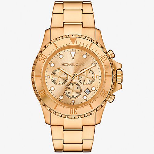 Michael Kors | Oversized Everest Gold-Tone Watch | Realry