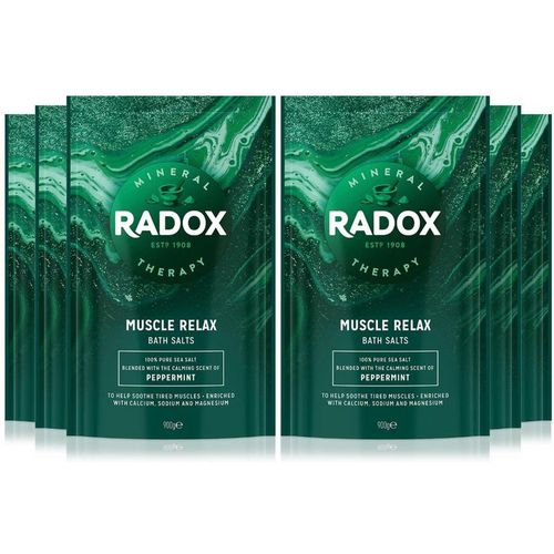 Radox | Radox 'bath Salts' Muscle Relax Bath Therapy, Peppermint, 6 ...