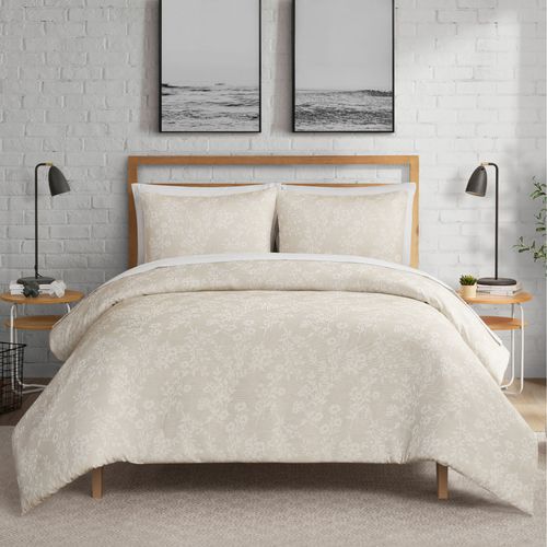 Lucky Brand | Ava Floral Jacquard 3-Pc. Duvet Cover Set, Full/Queen ...