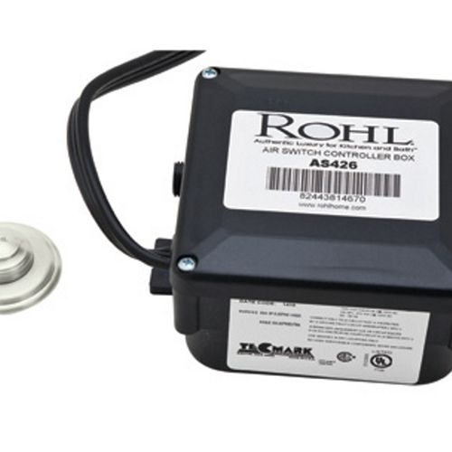 Rohl | Polished Nickel Luxury Air Activated Switch Button With Control ...