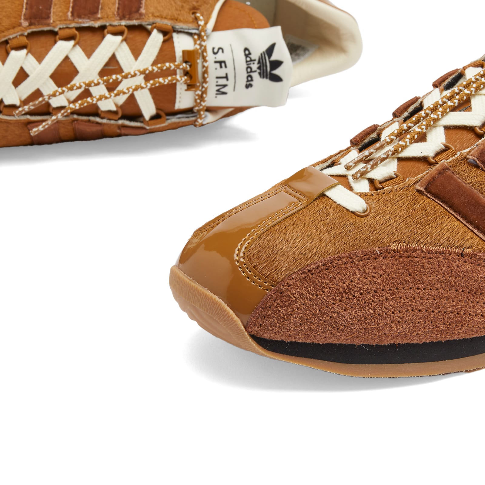 Adidas | x SFTM Country OG Sneaker in Bronze Strata/Wild Brown/Cream ...