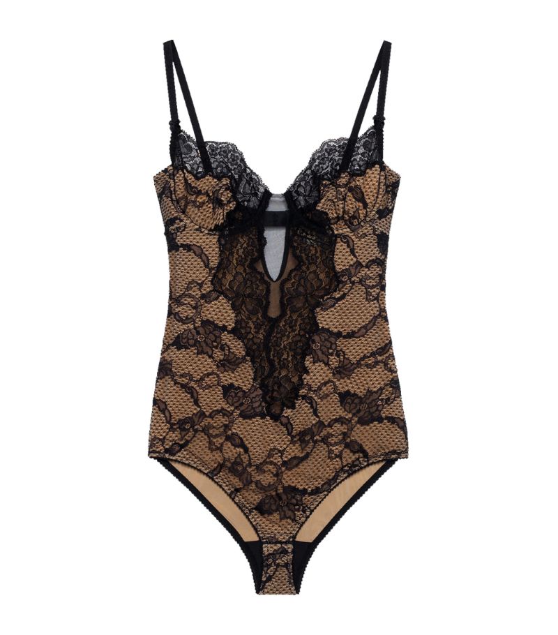 Gucci | Floral Lace Bodysuit | Realry