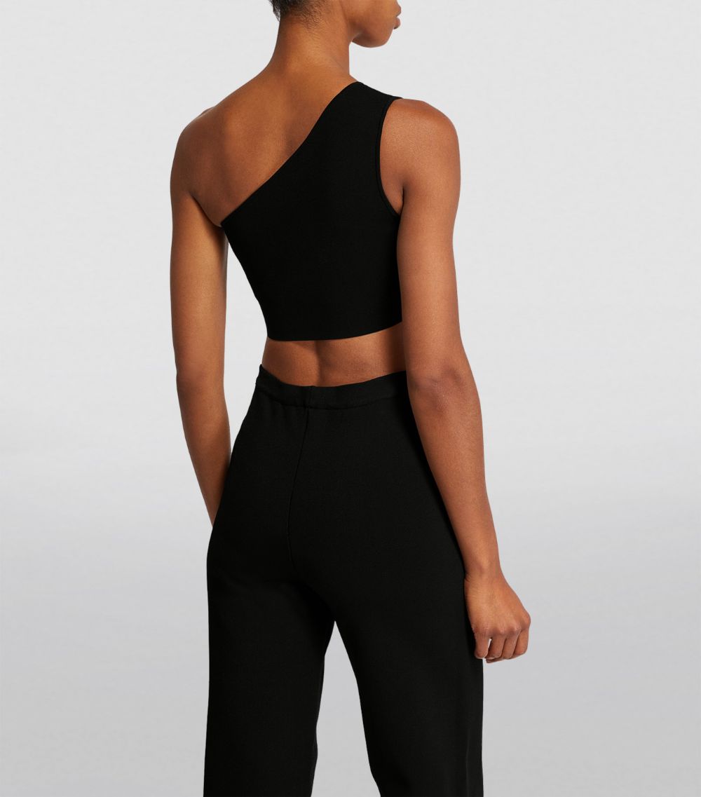 Victoria Beckham | Vb Body One-Shoulder Crop Top | Realry