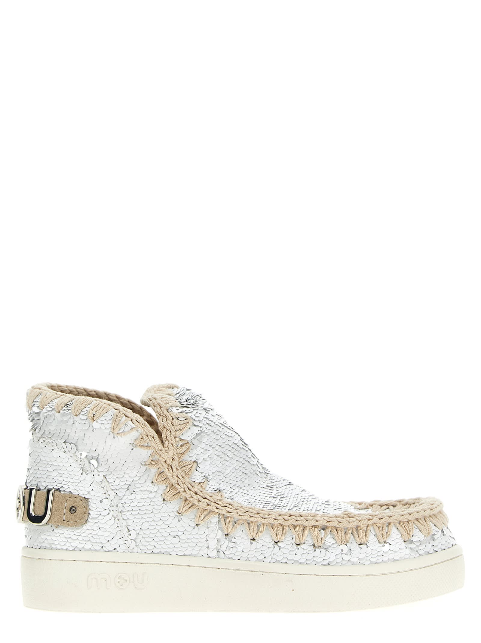 Adidas | Summer Eskimo All Sequins Big Metallic Logo Sneakers