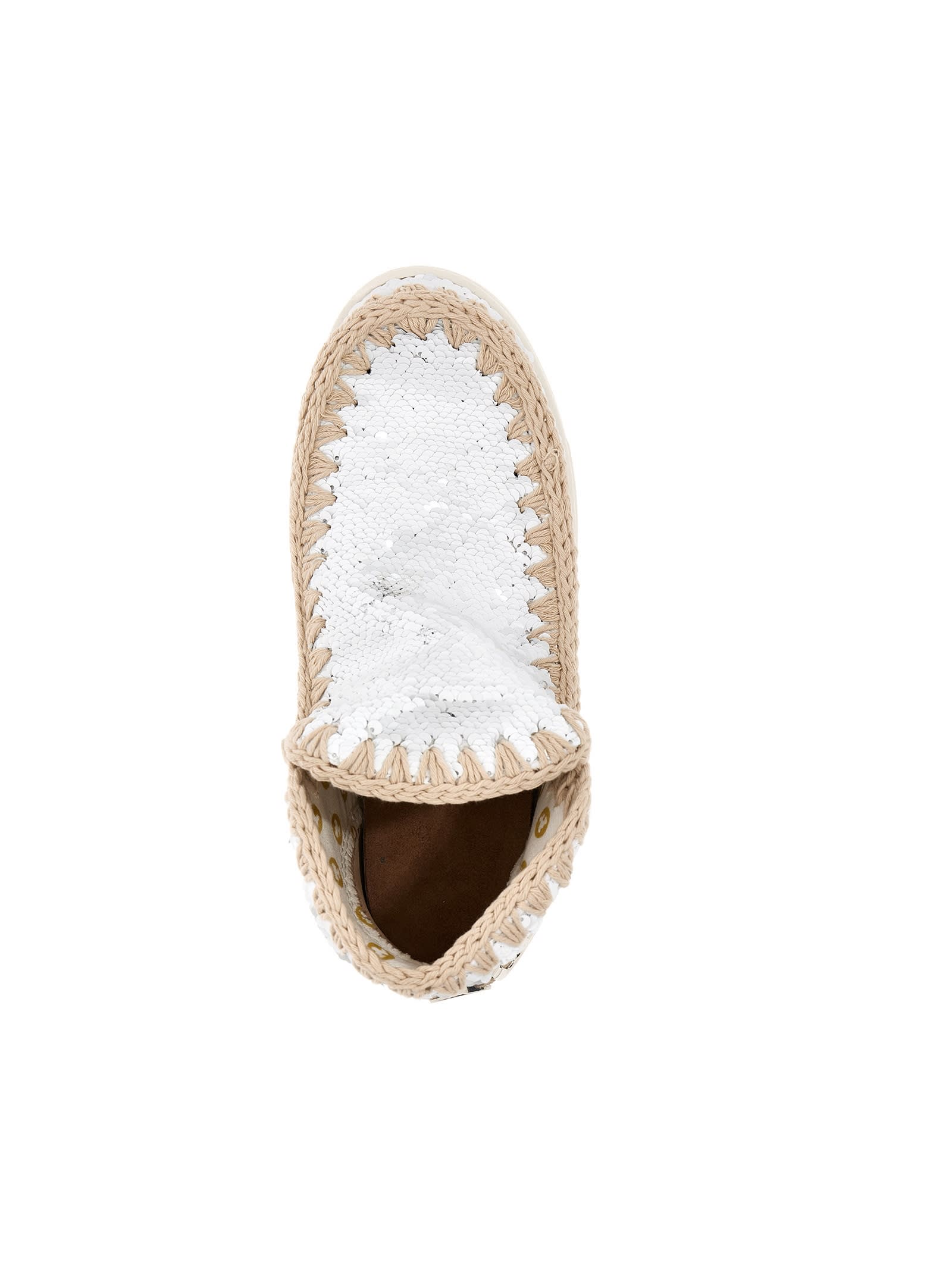 Adidas | Summer Eskimo All Sequins Big Metallic Logo Sneakers