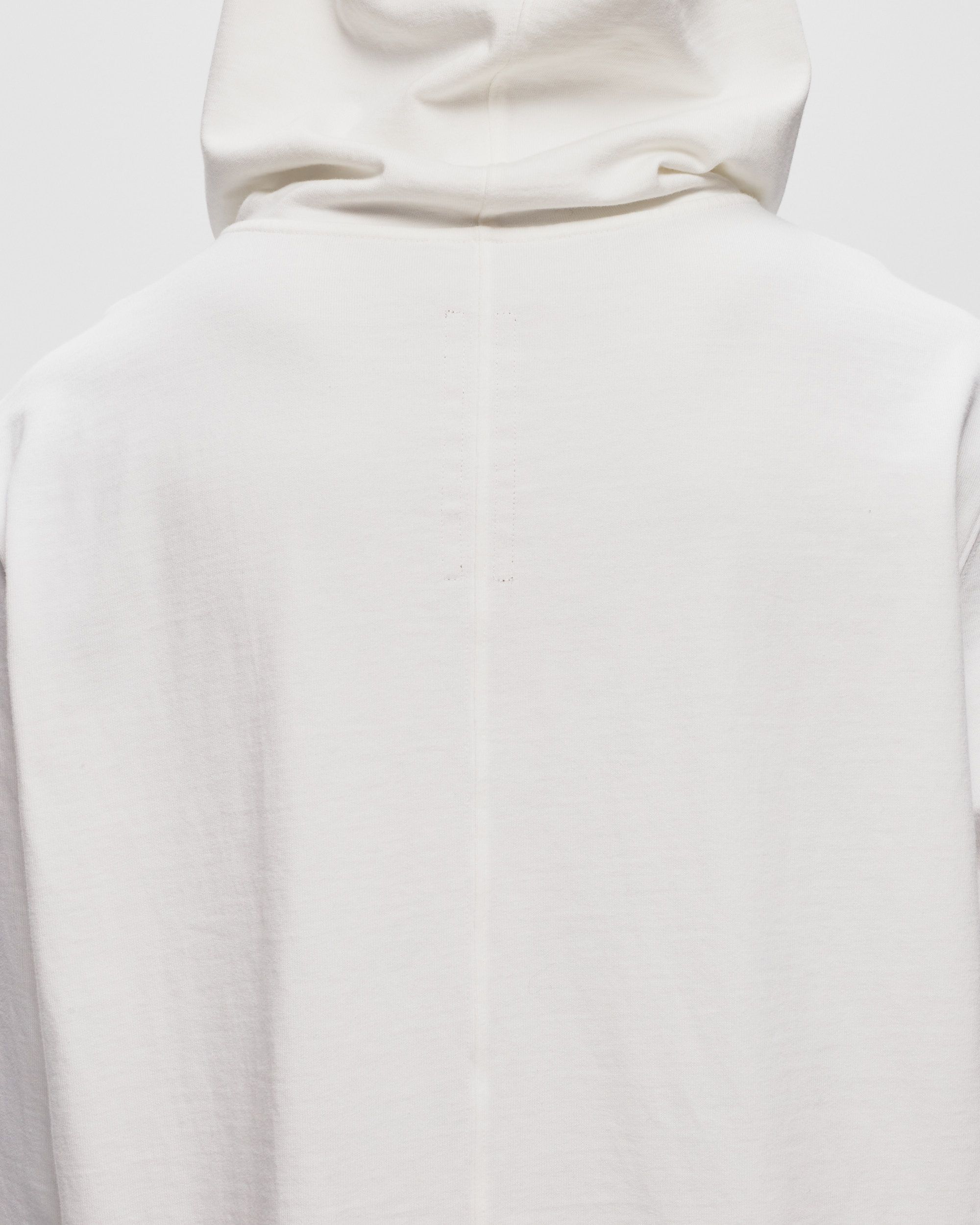 Rick Owens | Drkshdw KNIT PULLOVER HOODIE White male Hoodies now ...
