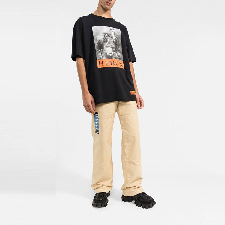 Heron Preston | SS22 Heron Logo T-shirt 'Black' | Realry