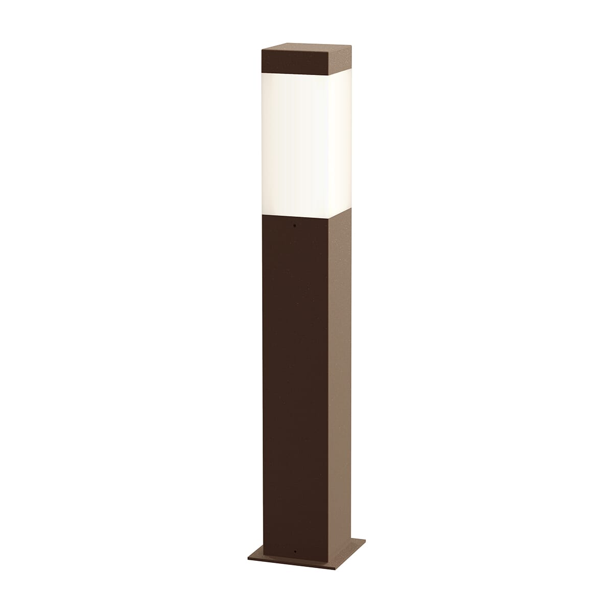 Sonneman | Square Column 22" Landscape Accent Light in Textured Bronze ...