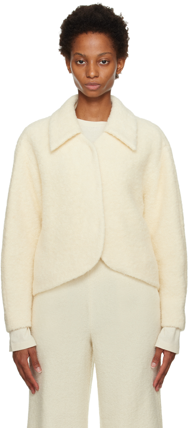 Missing You Already | off white round jacket | Realry