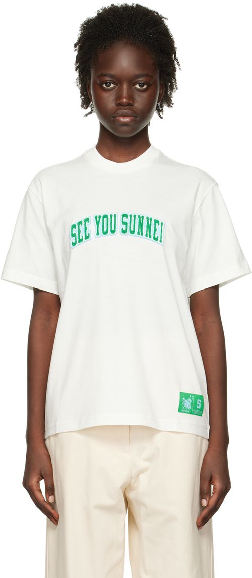 Sunnei | Off White See You Sunny T-Shirt | Realry