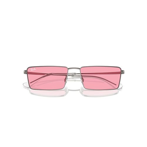 Ray-Ban | Ray-Ban Emy Bio-based Sunglasses Gunmetal Frame Pink Lenses ...