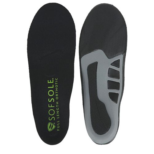 Sof Sole | Women's Full Length Orthotic Insole Size 8-11 Shoes (Black ...