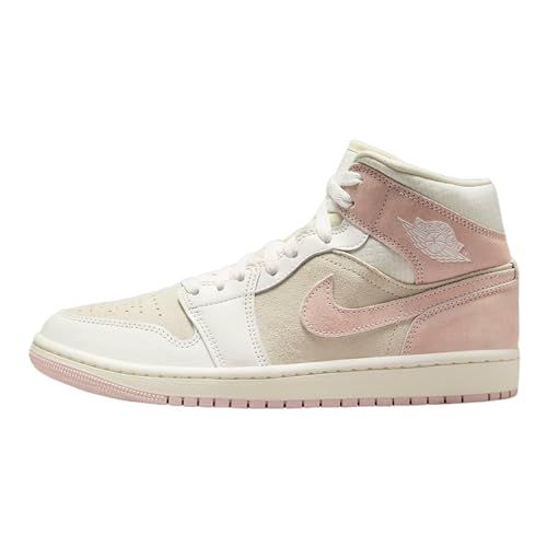 Jordan | Jordan Nike Air 1 Mid Womens Sail/Jade Smoke-Anthracite BQ6472 ...