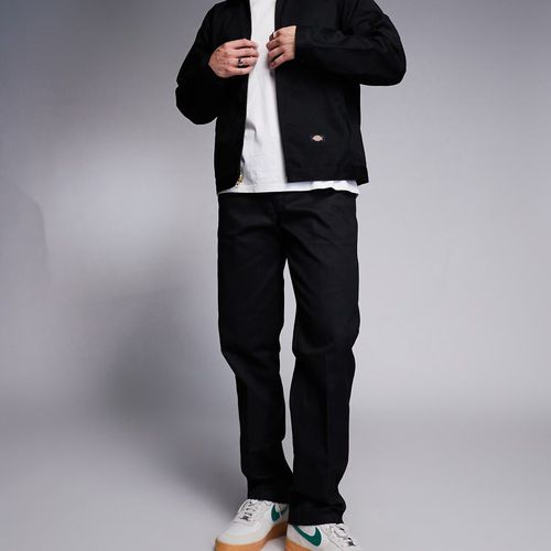 Dickies | 873 slim straight fit work pants in black | Realry