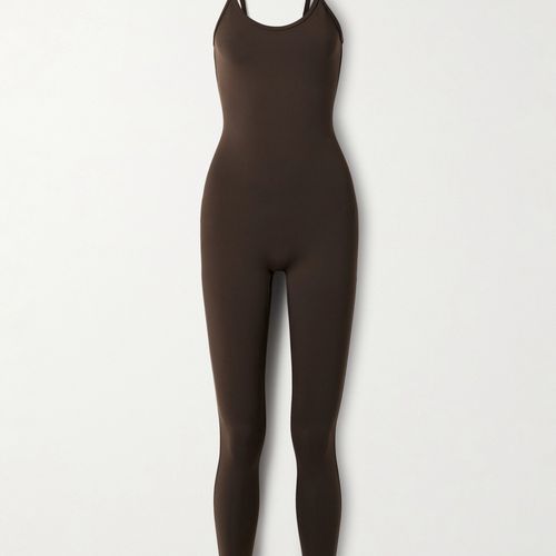 Alo Yoga | Airbrush One And Done Airlift Jumpsuit - Brown | Realry