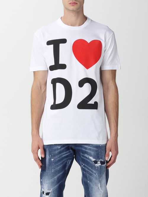 Dsquared2 | 'I Love D2' Cool graphic-print T-shirt - Black