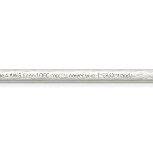 JL Audio | Clear 4 AWG Power Wire (Price Per Foot) | Realry