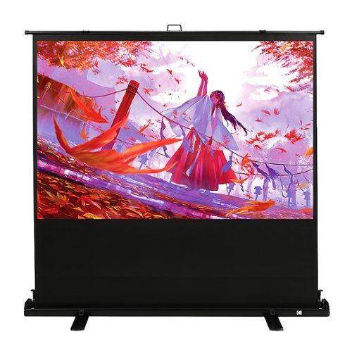 Kodak | "100"" Projector Screen, Pull Up Projector Screen and Stand ...