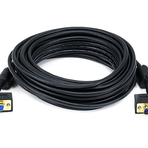 Monoprice | 25ft Ultra Slim SVGA Super VGA 30/32AWG M/F Monitor Cable ...