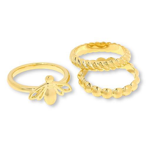 Bellezza Jewelry Collection | Bellezza Bronze Bee and Mixed Texture ...
